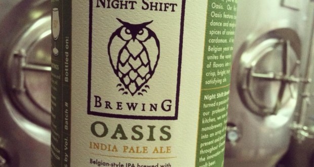 Night Shift Oasis IPA - American Craft Beer