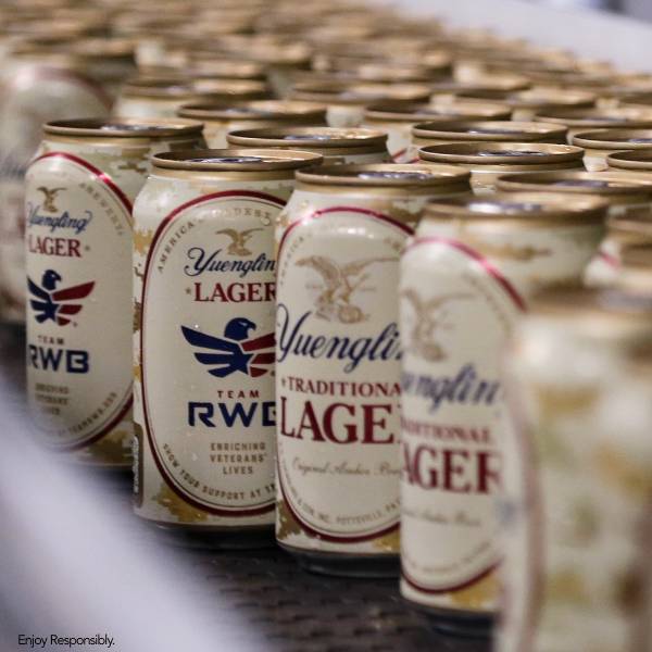New Limited Edition Yuengling Camouflage Beer Cans Support US Vets – American Craft Beer