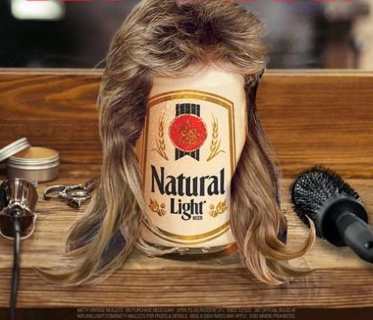 Free National Light Beer For A Year If You Get A Mullet Haircut ...