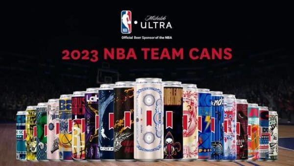 Michelob Ultra Celebrates New NBA Season With Unique Team Beer Cans ...