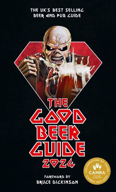 Iron Maiden’s Bruce Dickinson And Band Mascot Grace The Good Beer Guide ...