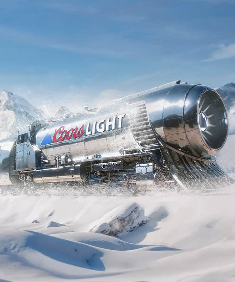 Coors Light Returns Iconic Beer Train For Super Bowl LVII – American ...
