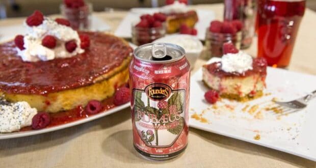 Cooking With Beer: Founders Raspberry Poppyseed Cheesecake – American ...