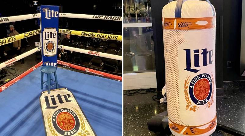Miller Lite Beer Steps Into The Boxing Ring – American Craft Beer